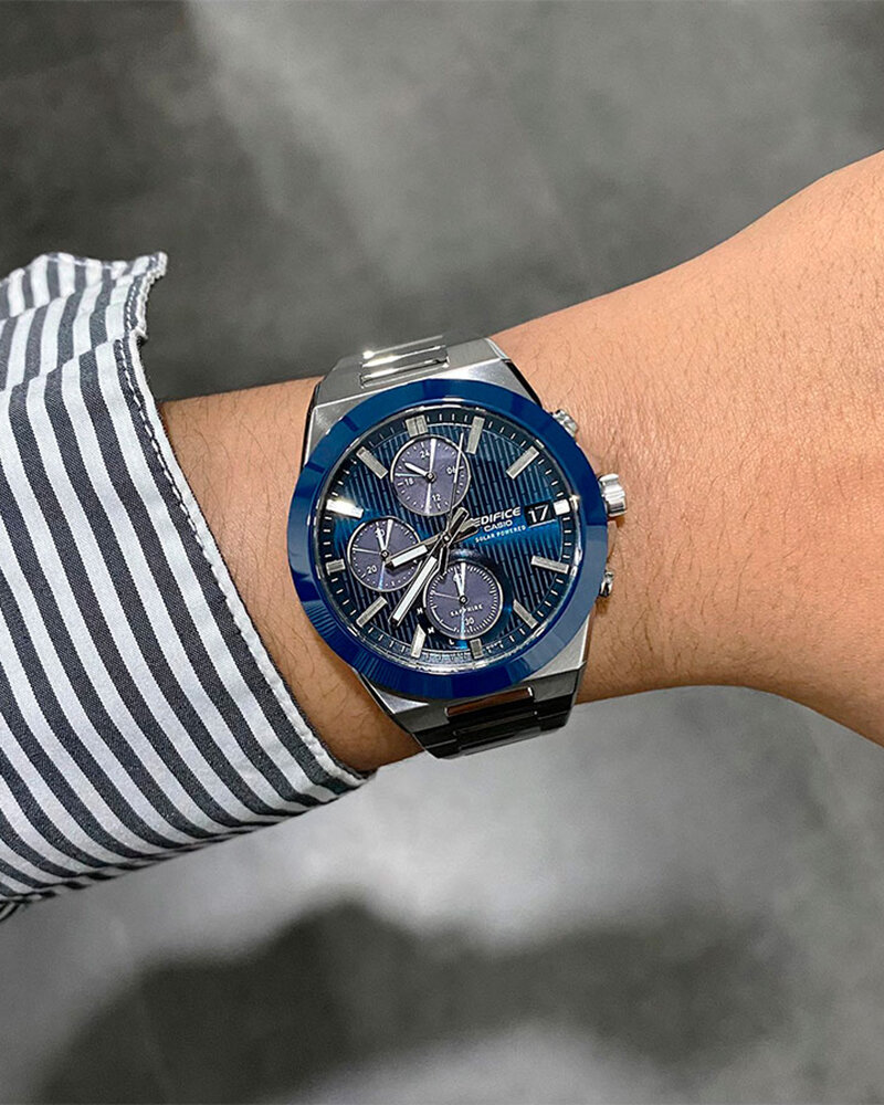 CASIO Edifice, синий — фото 1
