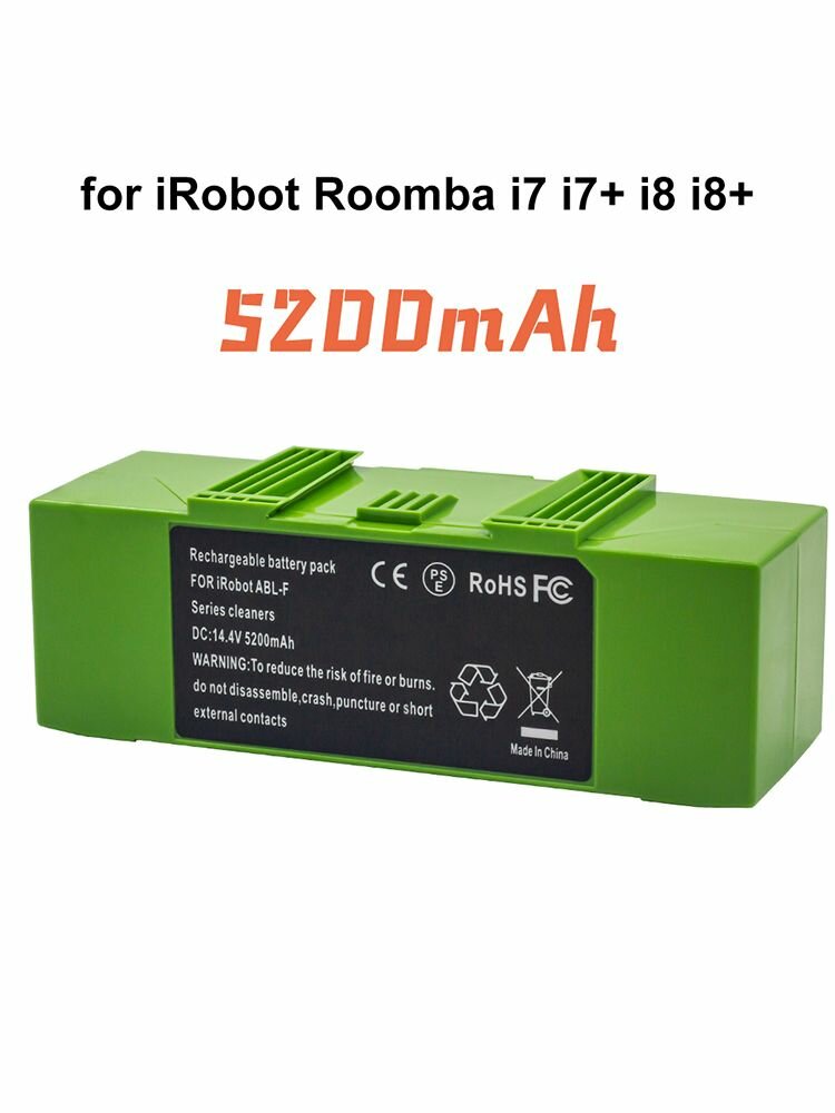Аккумулятор для робот пылесоса для iRobot Roomba i7+ i7 i7 i8 i8+ i4 i4+ i3 i3+ e5