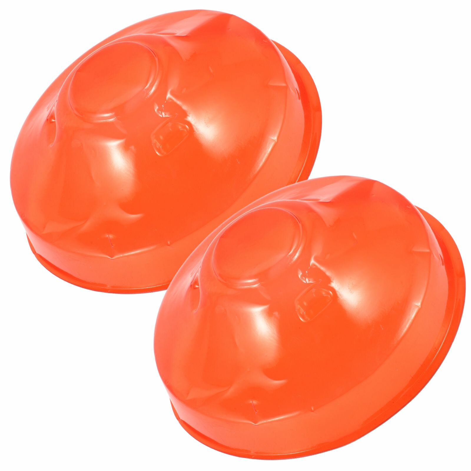 Защитная пластиковая крышка для дымового пожарного извещателя, оранжевая, для улицы, набор из 2 шт