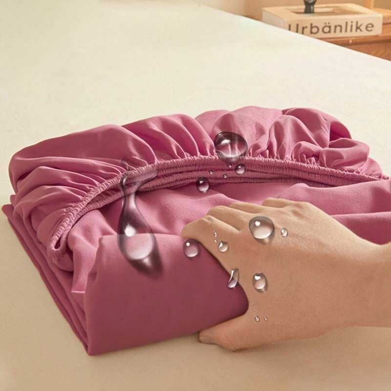 Летний водонепроницаемый чехол для матраса, цельный, нескользящий, для общежития, защищает от детской мочи.