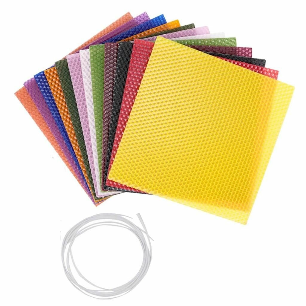 Восковые листы для изготовления свечей (12 шт.)