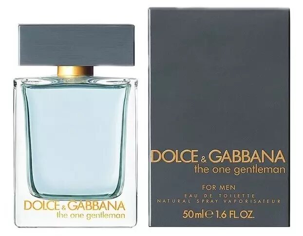 D&G The One Gentleman 50 мл, Туалетная вода мужская