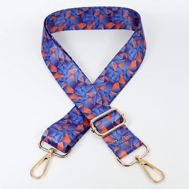Ремешок для женской сумки O Bag, съемный Радужный саквояж на плечо «сделай сам», Темно-синий, Gold