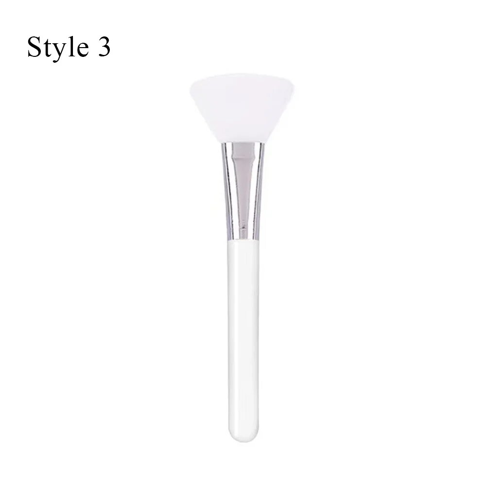 Силиконовая кисть для маски белая style 3
