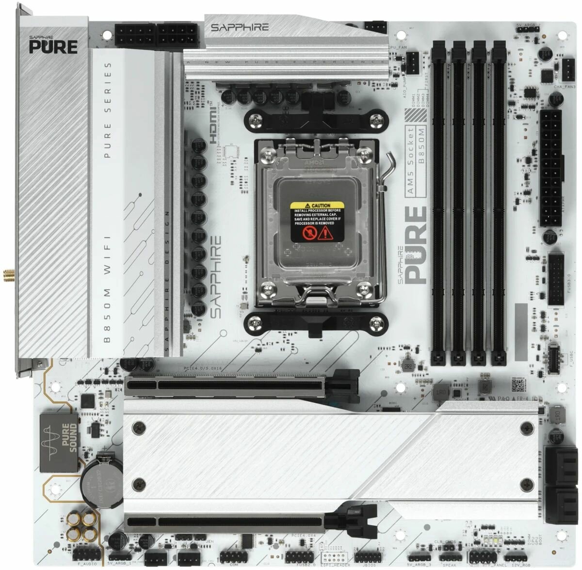 Материнская плата Sapphire B850M PURE WIFI B850