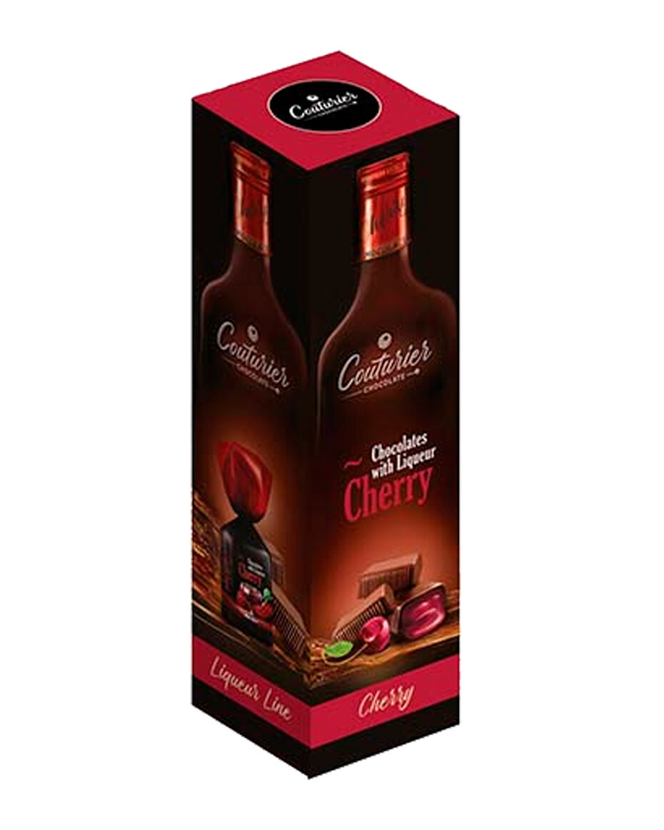 Набор конфет Couturier "Liquor Line" вишневый ликер, 105г x 1шт
