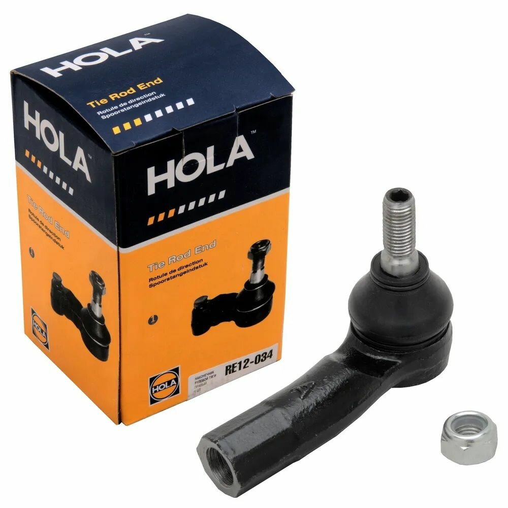 Наконечник рул. для SKODA OCTAVIA, YETI 09-, SUPERB 08-, VW TIGUAN 07- правый (HOLA) RE12034