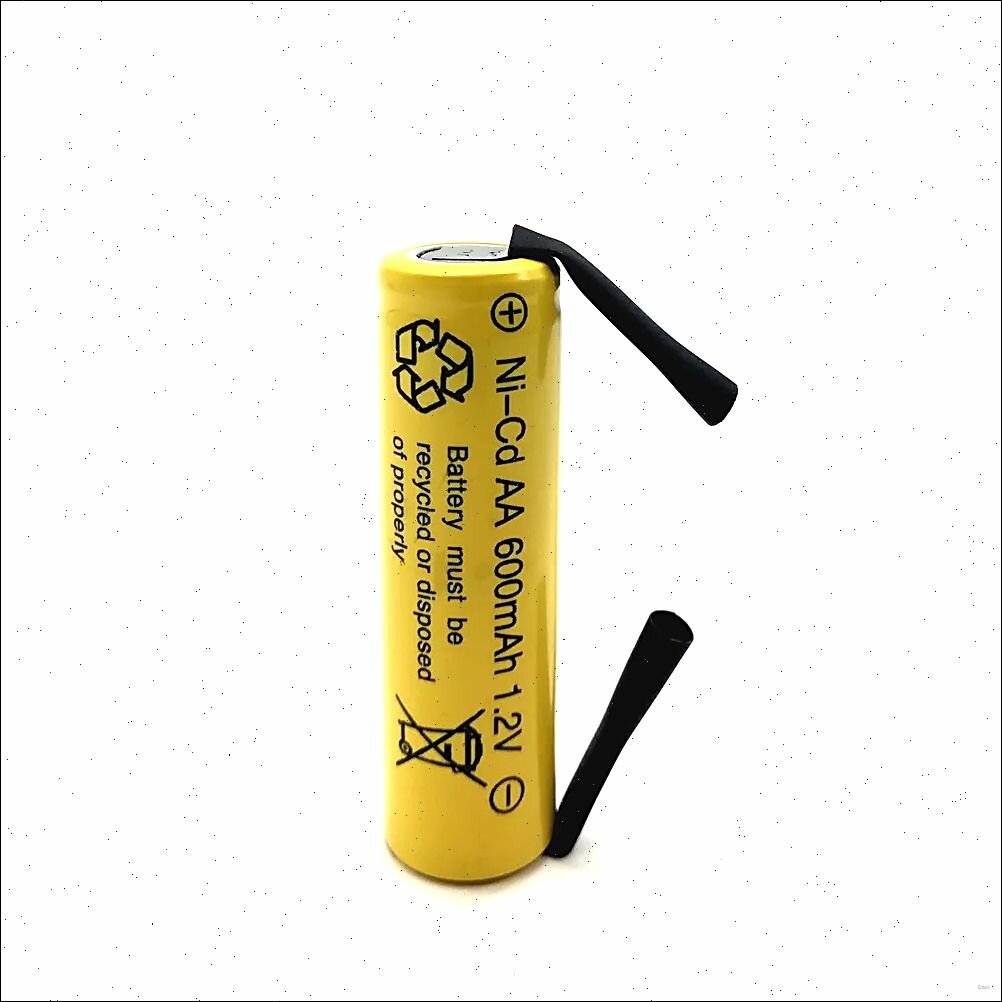 Никель-кадмиевая аккумуляторная батарея DIY NiCd AA 600Mah 1,2 В 2,4 В 3,6 В 4,8 В Аккумуляторная батарея