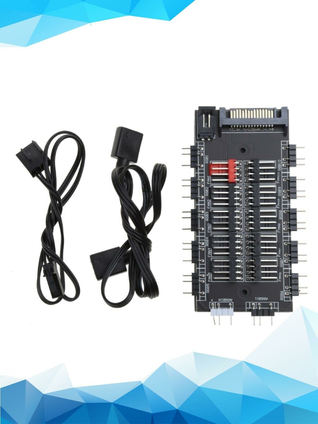 PWM-контроллер вентиляторов и ARGB-светодиодов