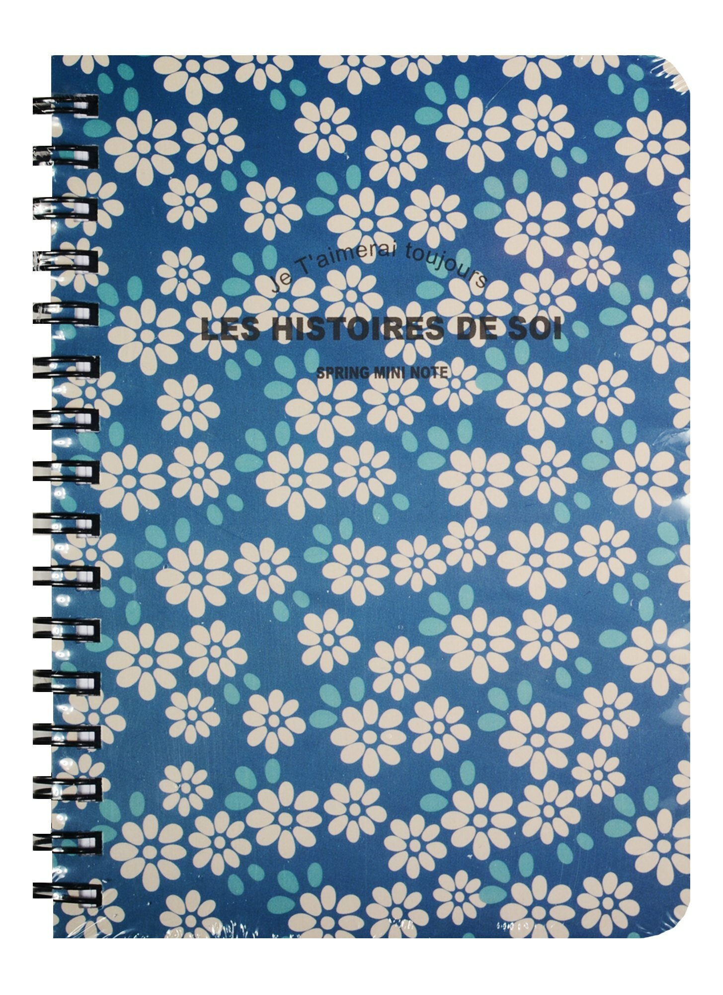 Записная книжка А6 80л кл. "Ромашки" спираль, Kairui