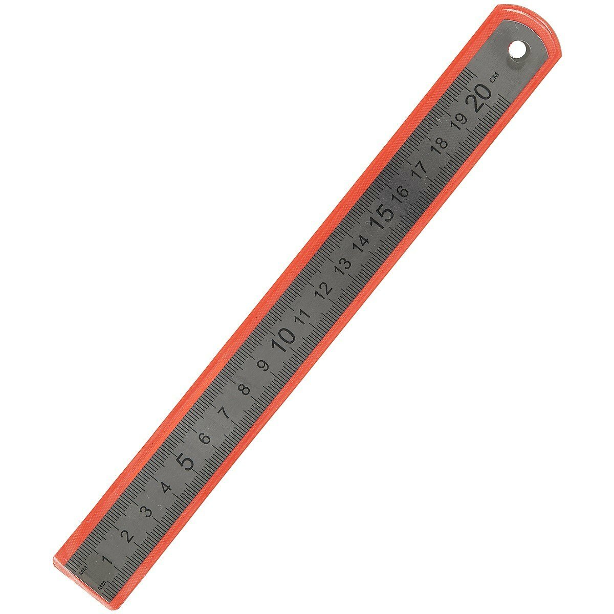 Линейка 20см металлическая, GoodMark