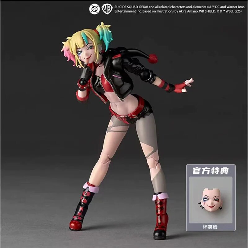 Kaiyodo Revoltech Amazing Yamaguchi Harley Quinn ISEKAI Ver. Harley Quinn luxury