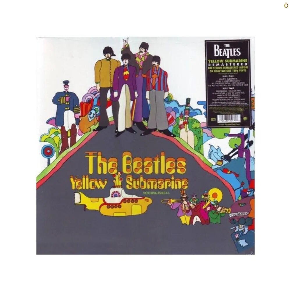 The Beatles - Yellow Submarine (Remastered) Vinyl - Импортное издание на виниловой пластинке в картонном конверте