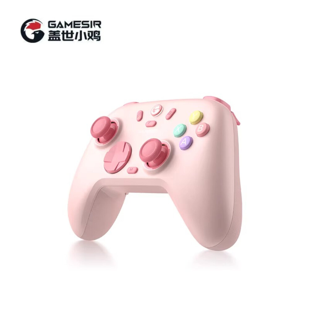 GameSir N2 Lite Розовый трехрежимный геймпад, подходит для ПК, Switch, Android, iPhone