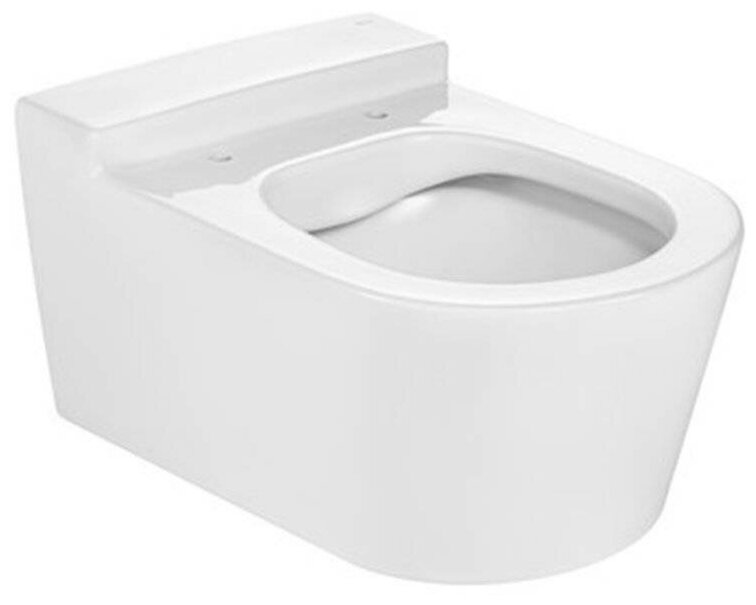 Чаша подвесного унитаза Roca INSPIRA ROUND (560х370х440) горизонтальный выпуск, белый 346527000 (без сиденья)