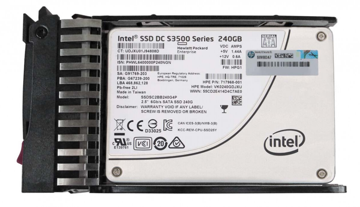 Жесткий диск HP P04116-001 240Gb SATAIII 2,5" SSD
