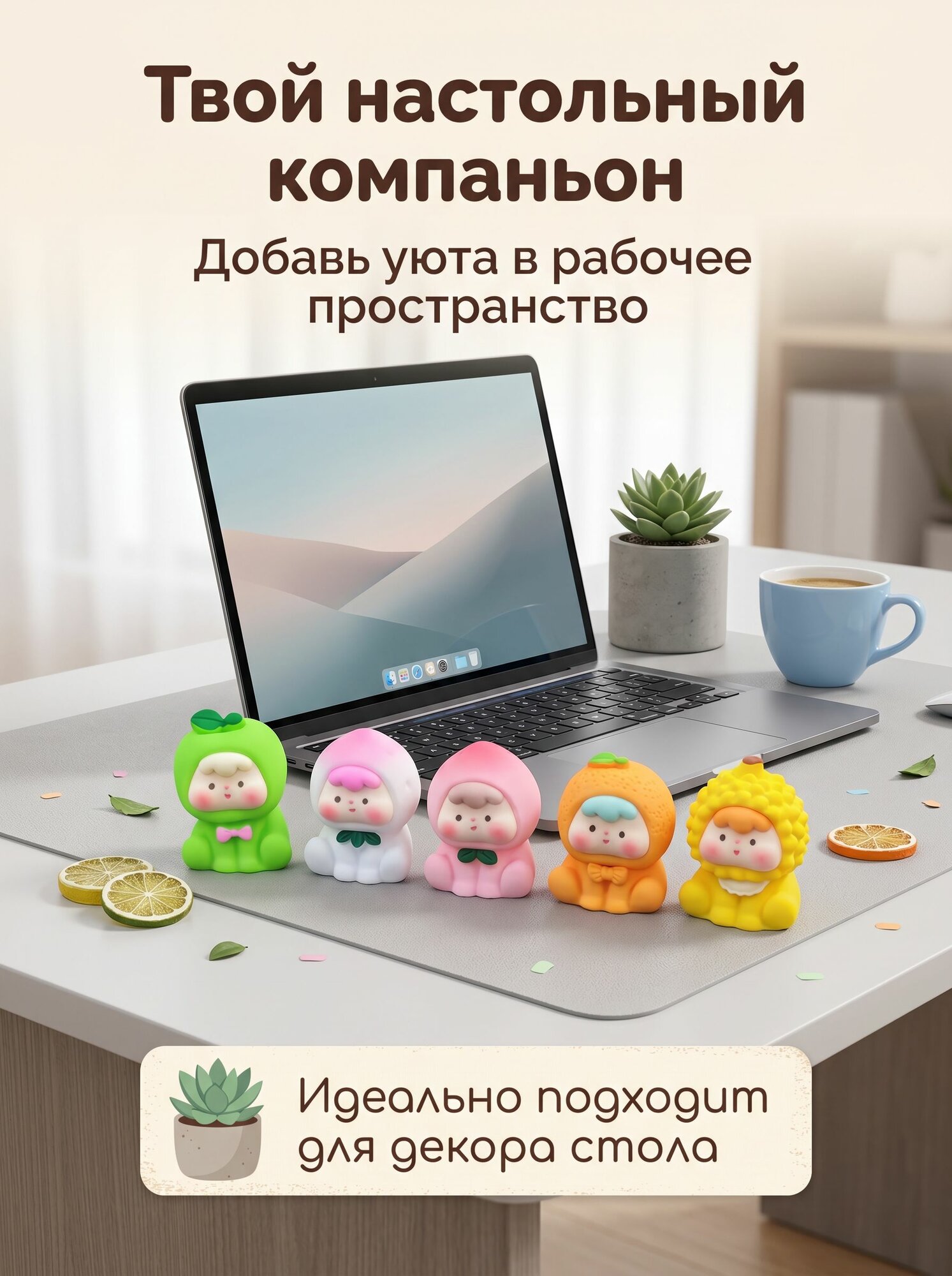 Фруктовые куклы-сувениры — фото 1