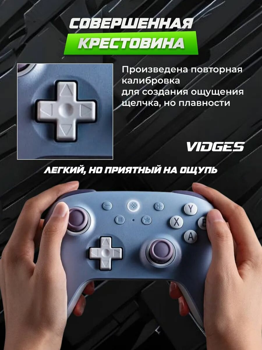 Геймпад 8BitDo Ultimate 2C Bluetooth + 2.4 Гц для ПК и Android — фото 1