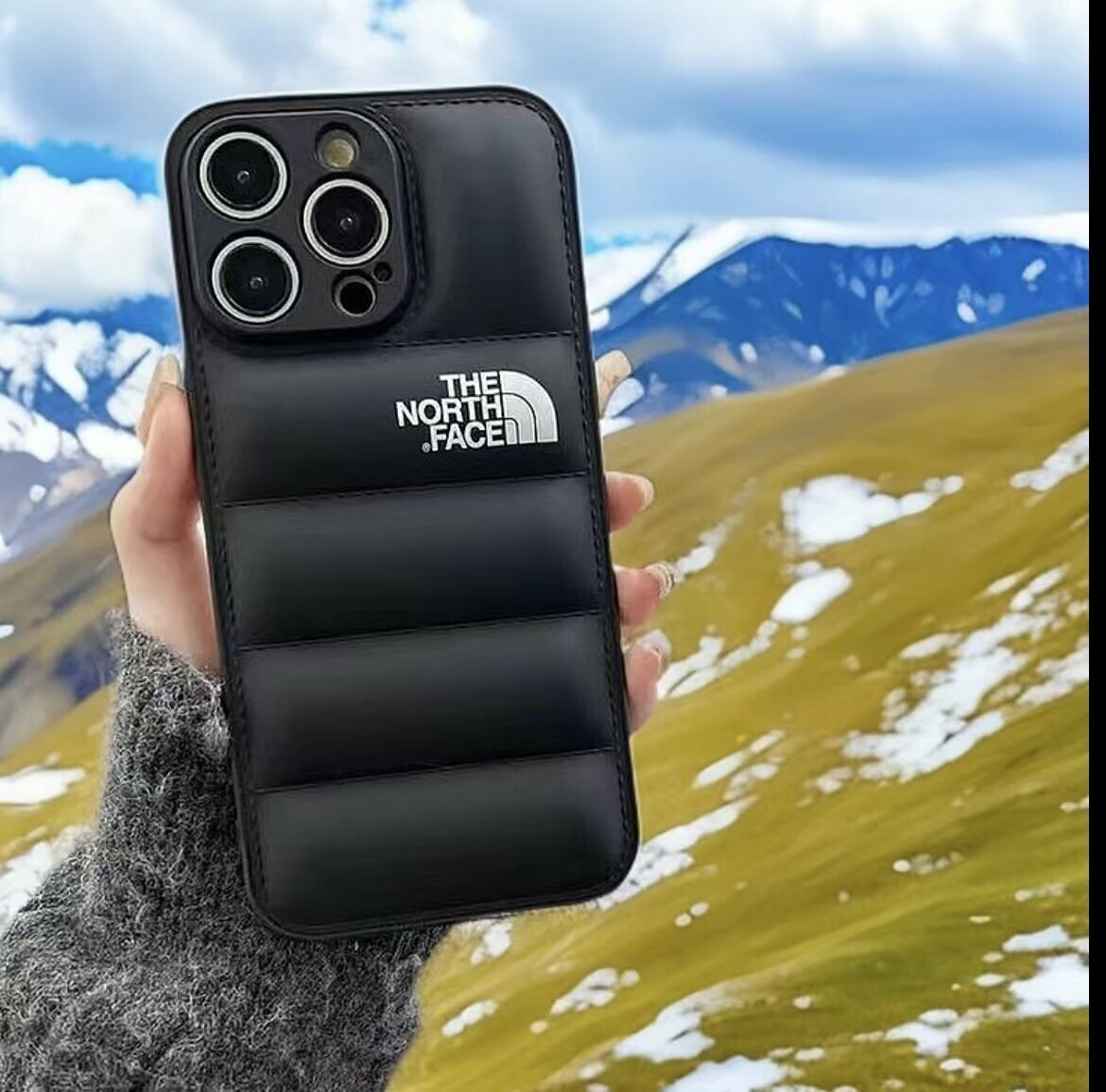 Минималистичный защитный чехол The Nor.th Face для iPhone от падений