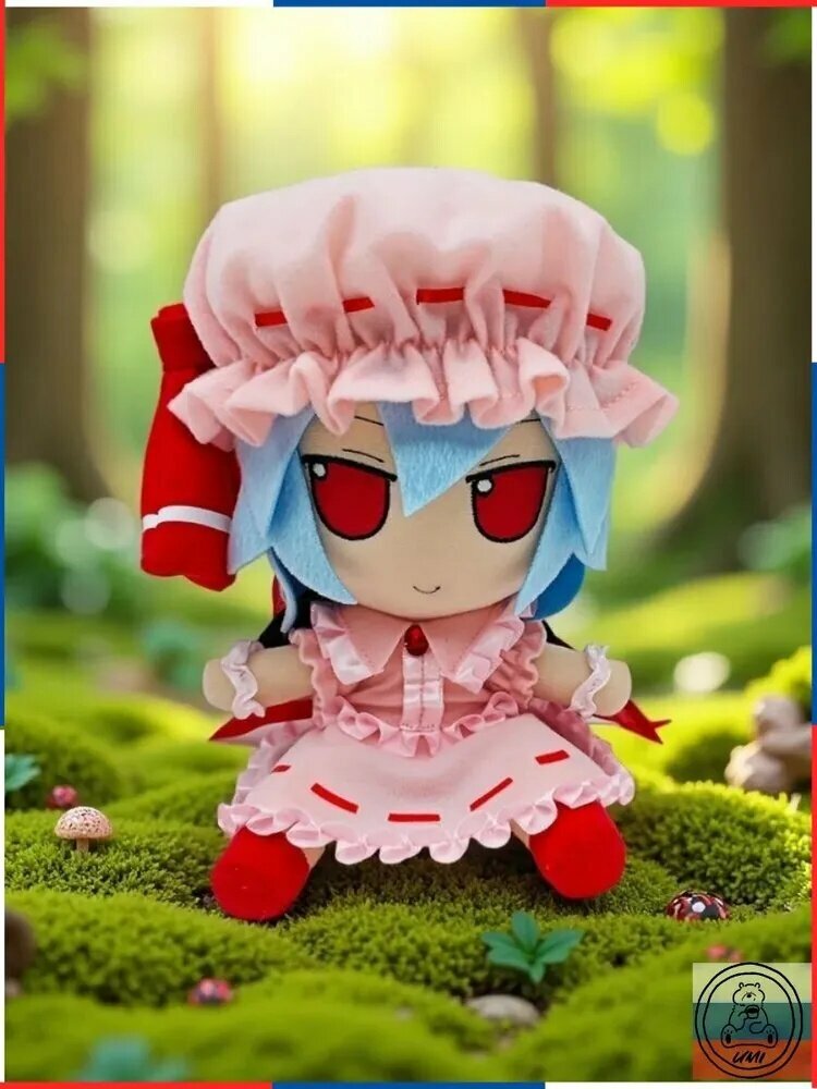 Аниме Мягкие Игрушки TouHou Project Fumo Remilia Scarlet / Ремилия Скарлет Игрушка Антистресс 20 CM