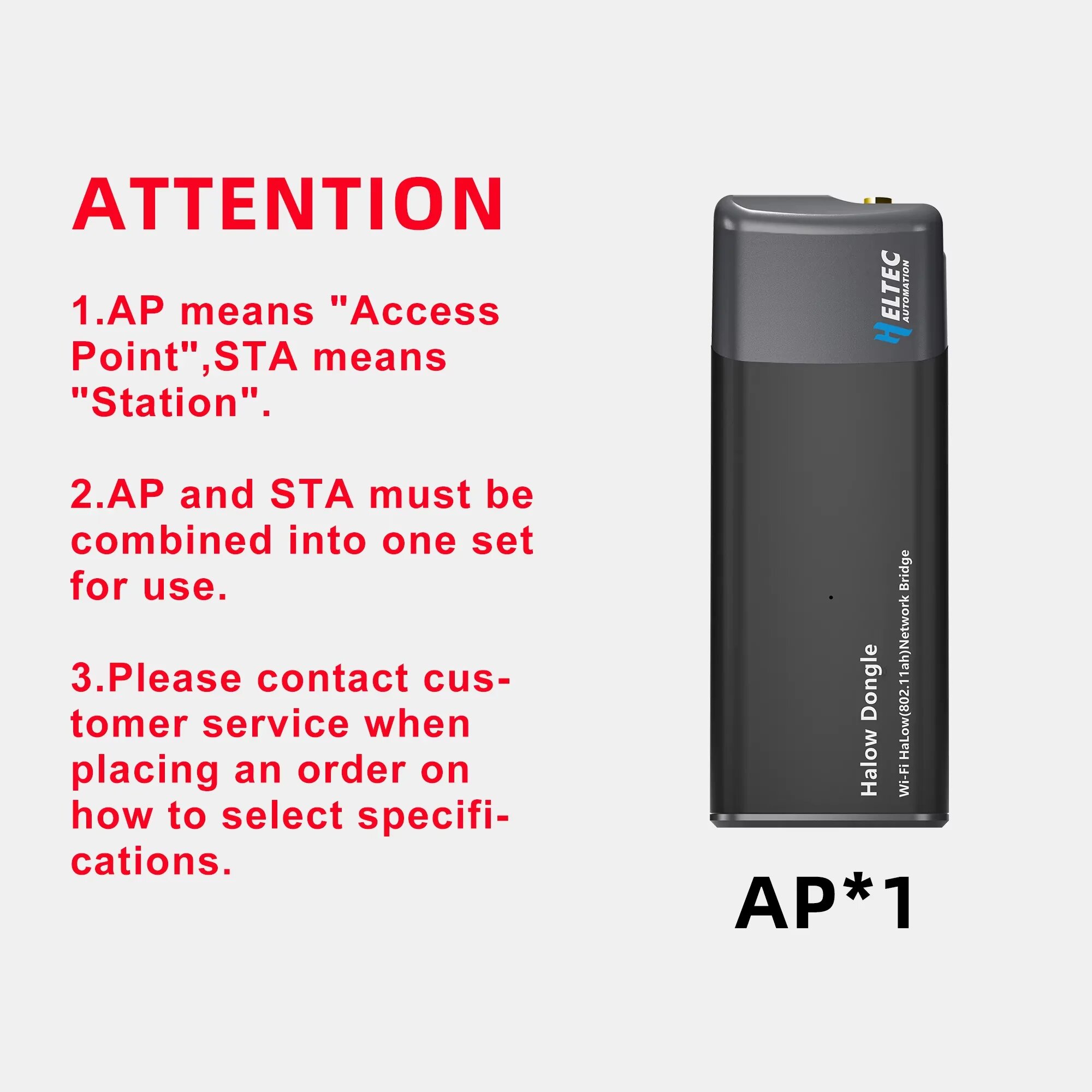 Heltec Wi-Fi HaLow Dongle AP