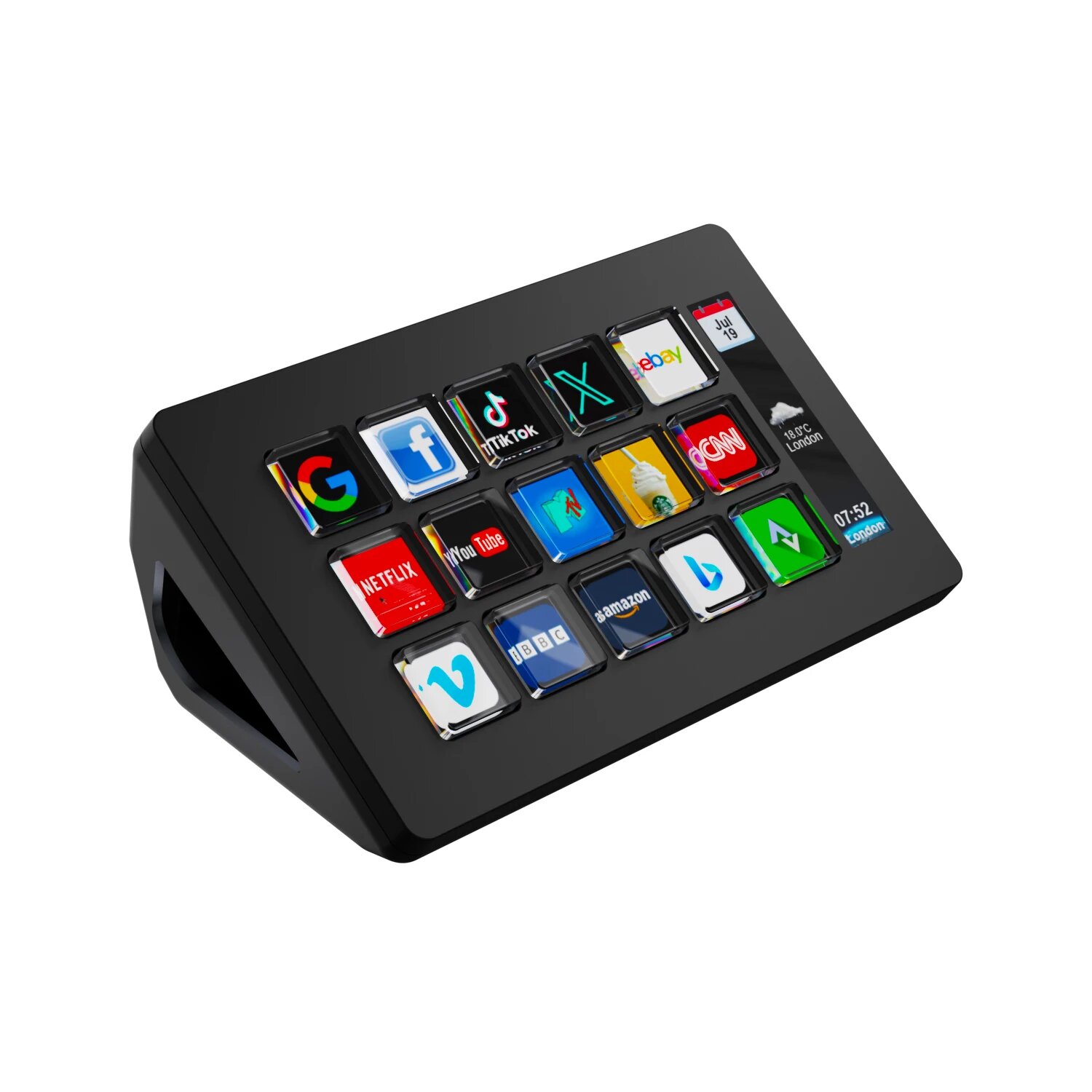Mirabox 293S Stream Deck Macro Keypad Черный, 293S-B
