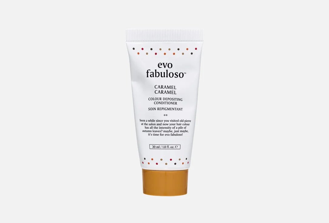 EVO COLOUR SYSTEM Fabuloso Conditioner Caramel travel Тонирующий бальзам-уход Карамель 30 мл