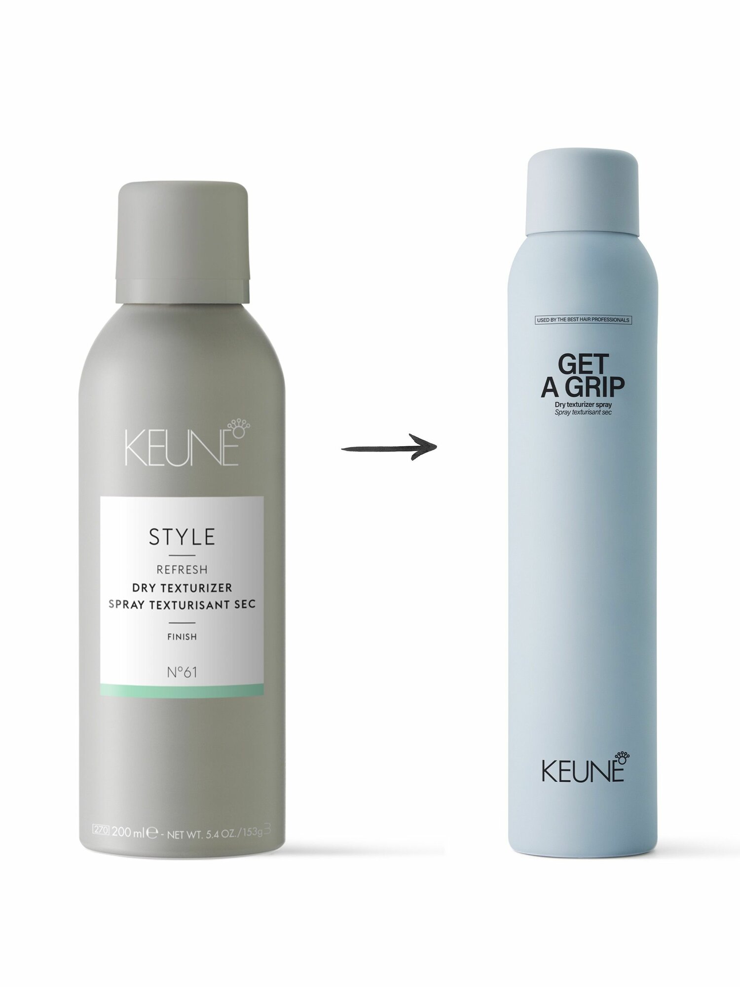 KEUNE Сухой текстурайзер STYLE DRY TEXTURIZER № 61, 200 мл
