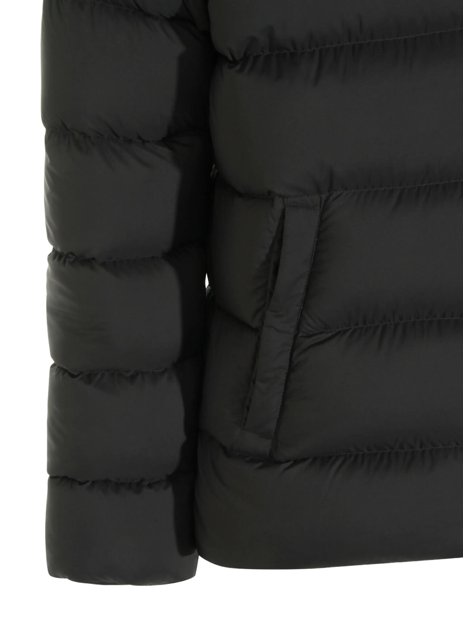 Куртка Herno Quilted hooded jacket, размер 50, black/black — фото 1