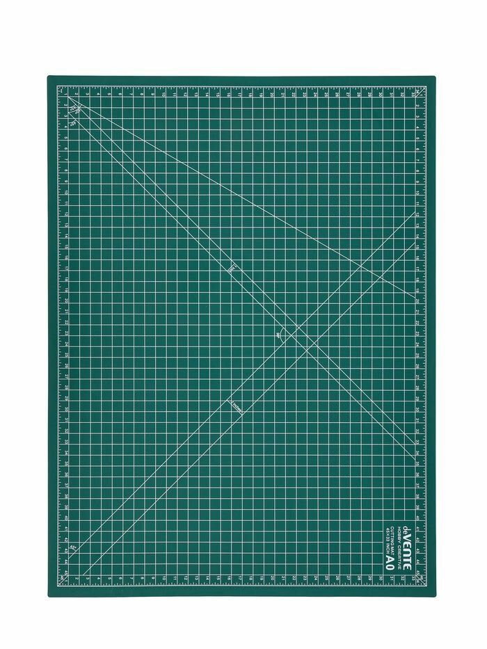 Коврик для резки макетный A0 (122 х 91см) deVENTE, непрорезаемый, диаметр 3 мм, двусторонний 3-слойный