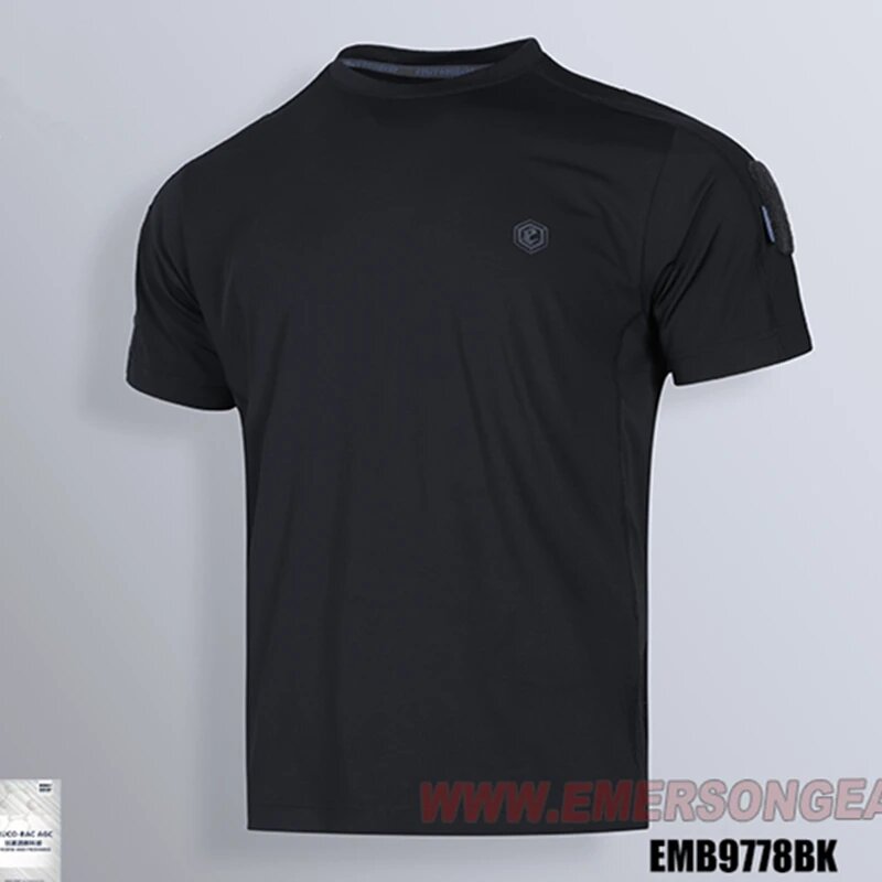 Emersongear Blue Label Series Fly Beast Тактическая футболка Черный, M, BK