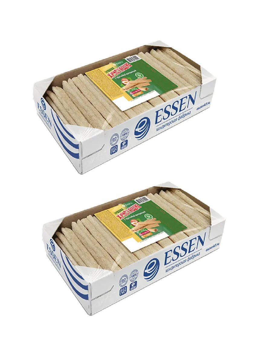 ESSEN Трубочки хрустящие с ореховой начинкой, 400г, 2 уп