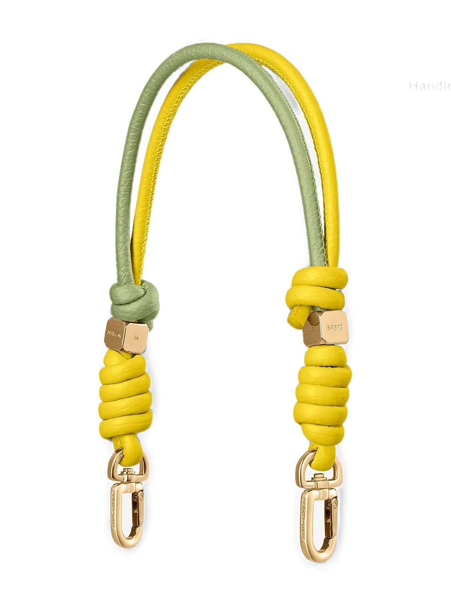 Сумка MAISON de SABRE Twist Handle, Желтый — фото 1