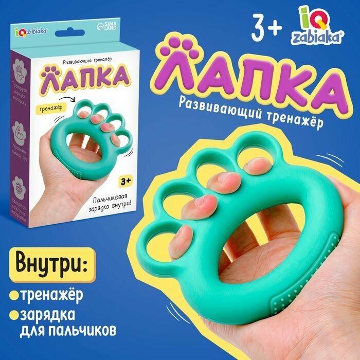 Развивающий тренажёр Лапка