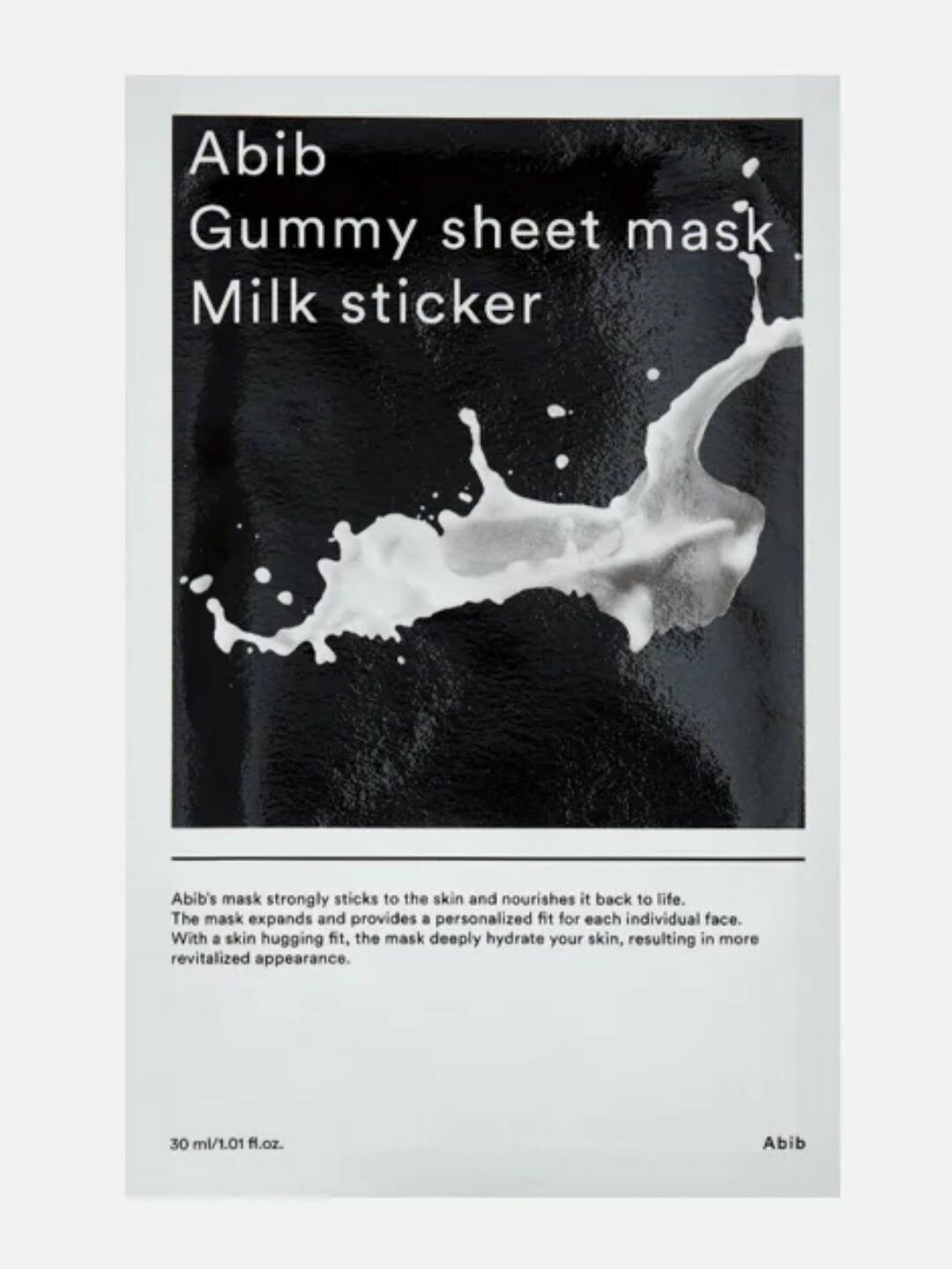 Тканевая маска для лица ABIB gummy sheet mask milk sticker