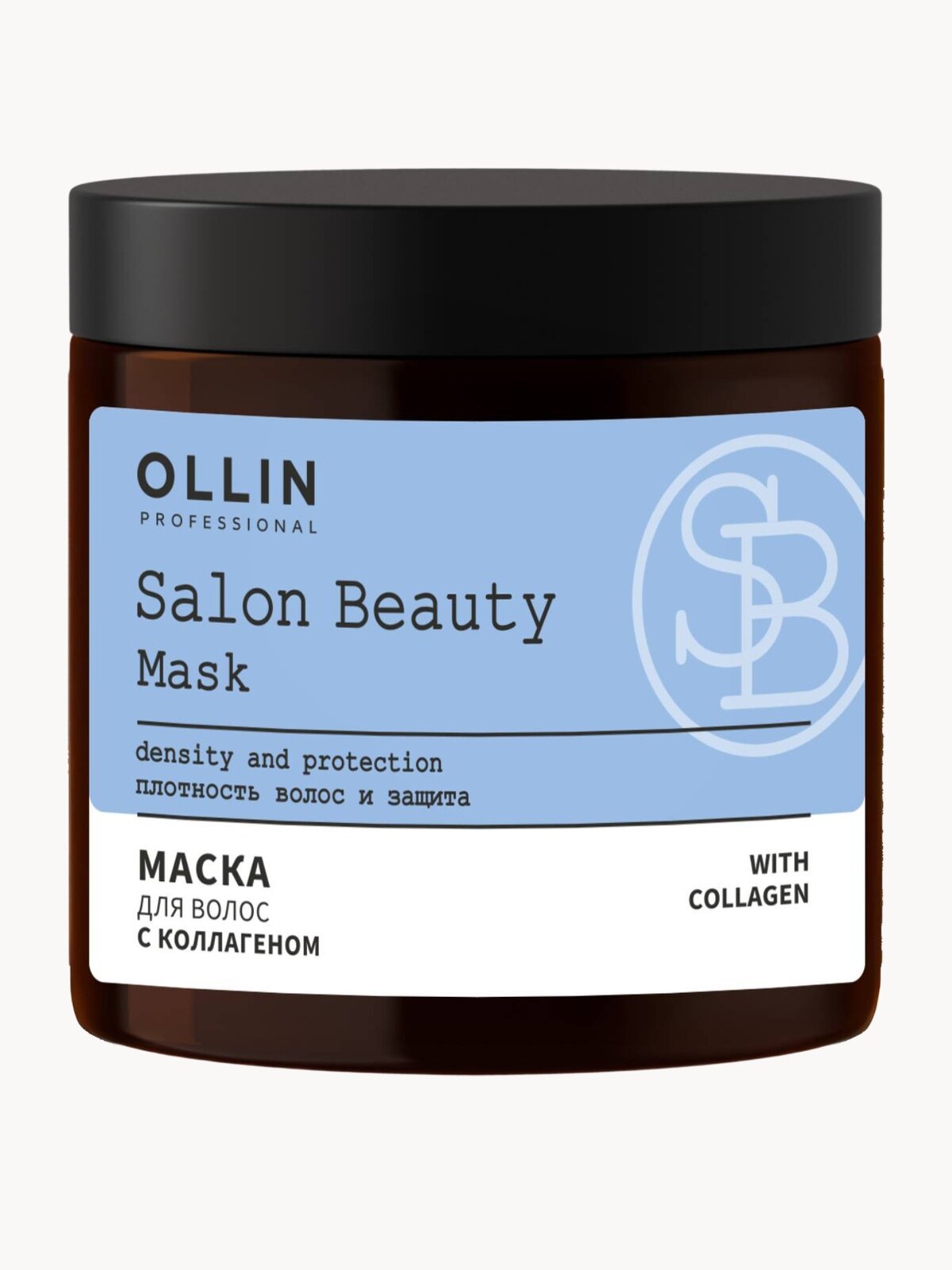 Маска для волос OLLIN SALON BEAUTY, с коллагеном, для всех типов волос, 500мл