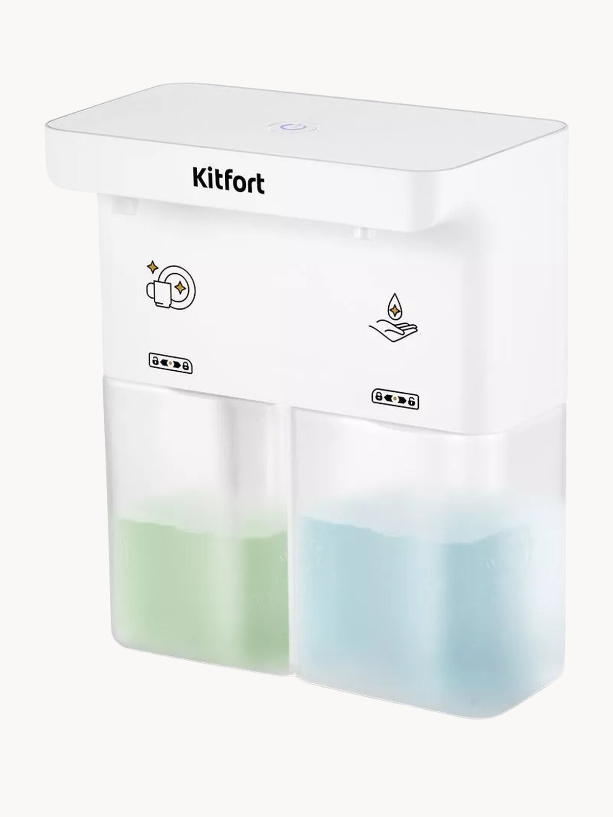 Сенсорный диспенсер "2 в 1" Kitfort КТ-6062