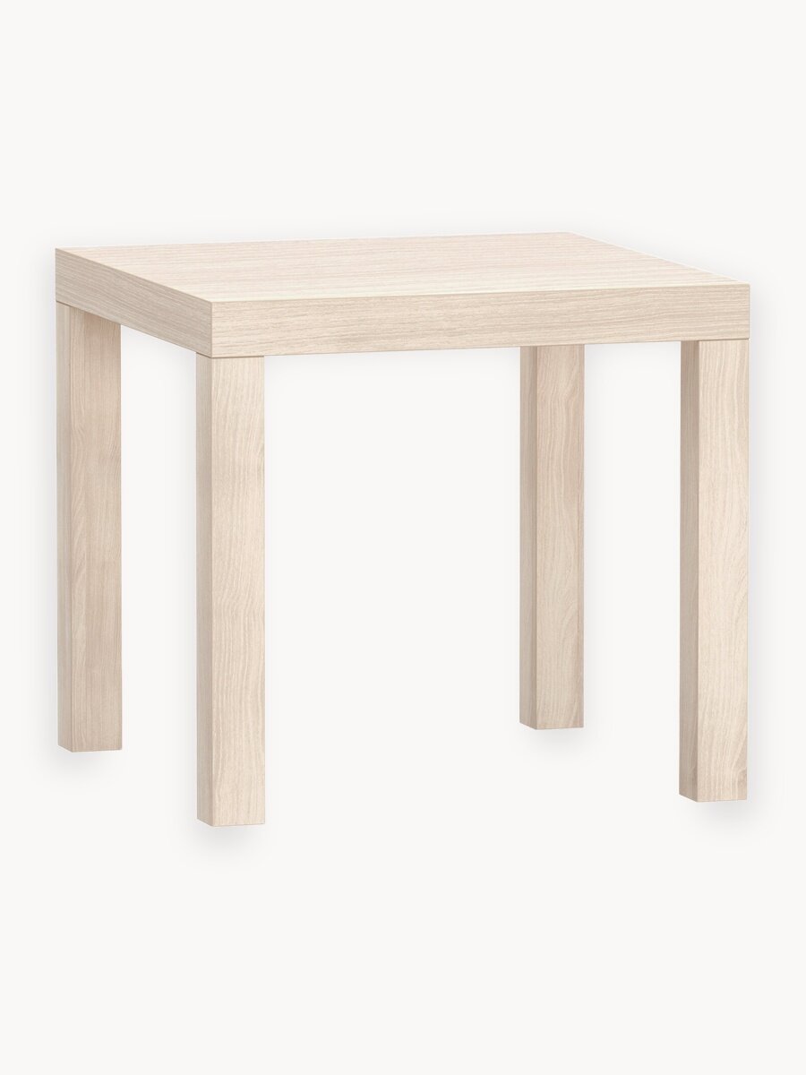 Столик журнальный Eken, ШхГхВ 50х50х45см, лхдф, ЛДСП, сотовое наполнение, акация