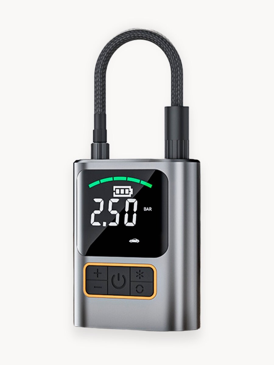 Беспроводной воздушный компрессор насос для автомобиля мощный ST-5528