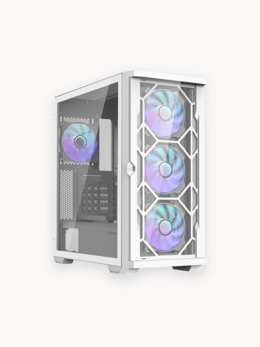 Корпус Zalman Z10 DUO, белый
