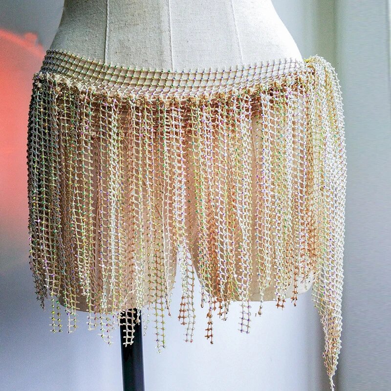 Танцевальный набедренный шарф для танца живота, полиэстер 9