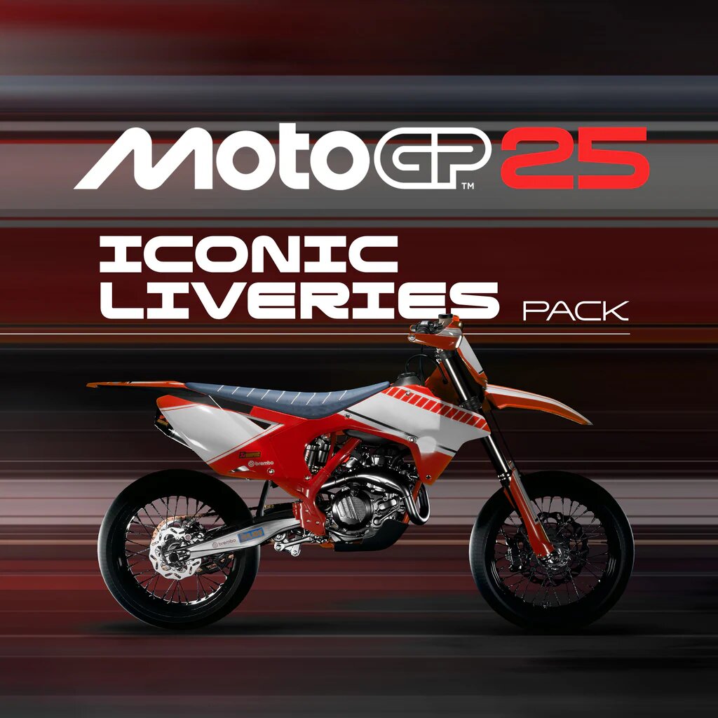 Дополнение MotoGP25 - Iconic Liveries Pack, цифровое издание PlayStation 4, регион Турция / код пополнения баланса