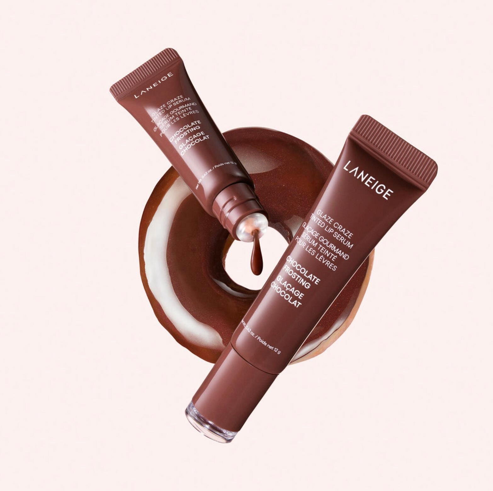 LANEIGE Тинт для губ Glaze Craze Tinted Lip Serum (Chocolate Frosting) 12 г
