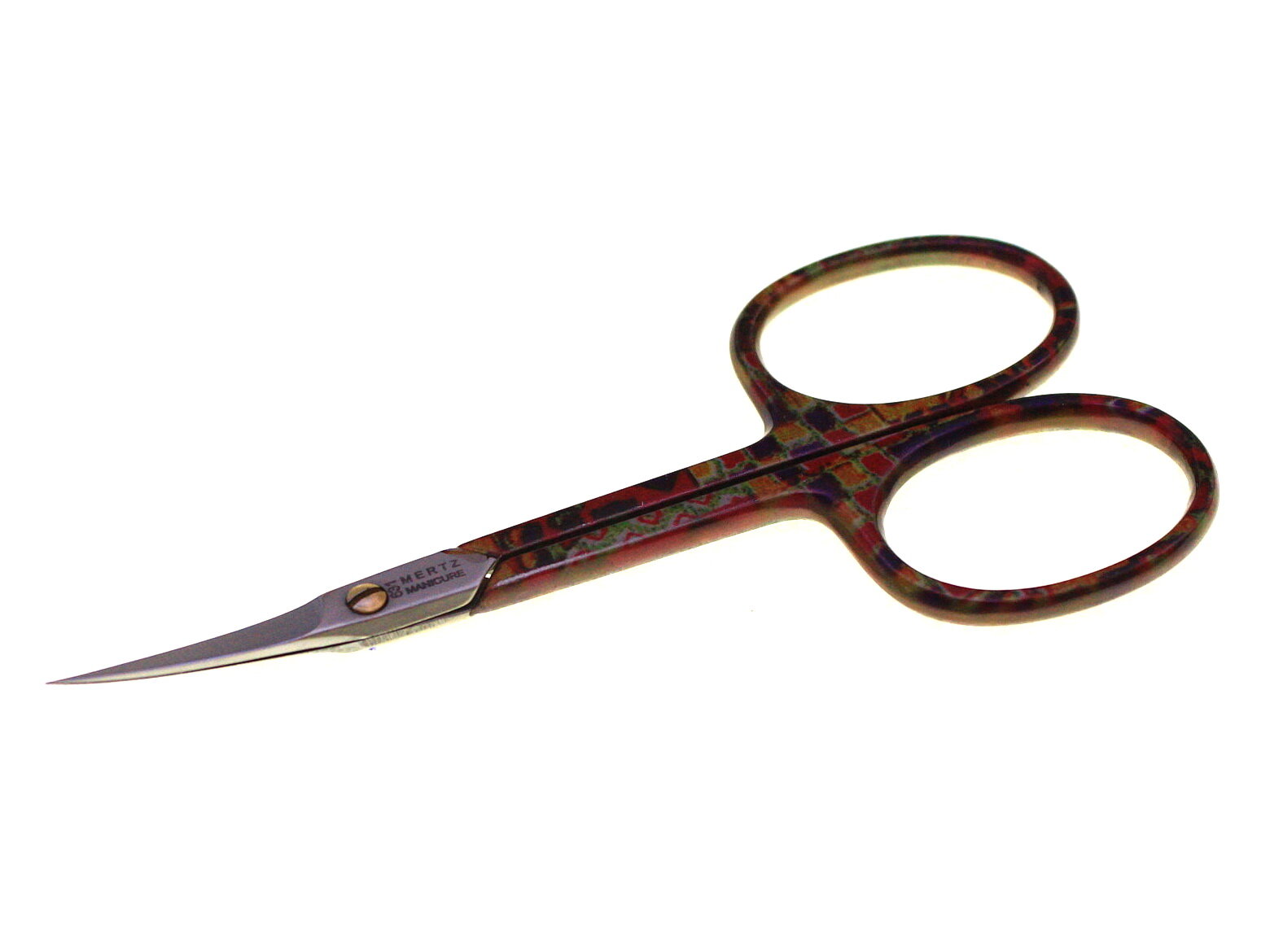 Ножницы маникюрные для кутикулы Mertz Manicure (Германия) 631CPS, профессиональная студийная заточка, длина 9 см