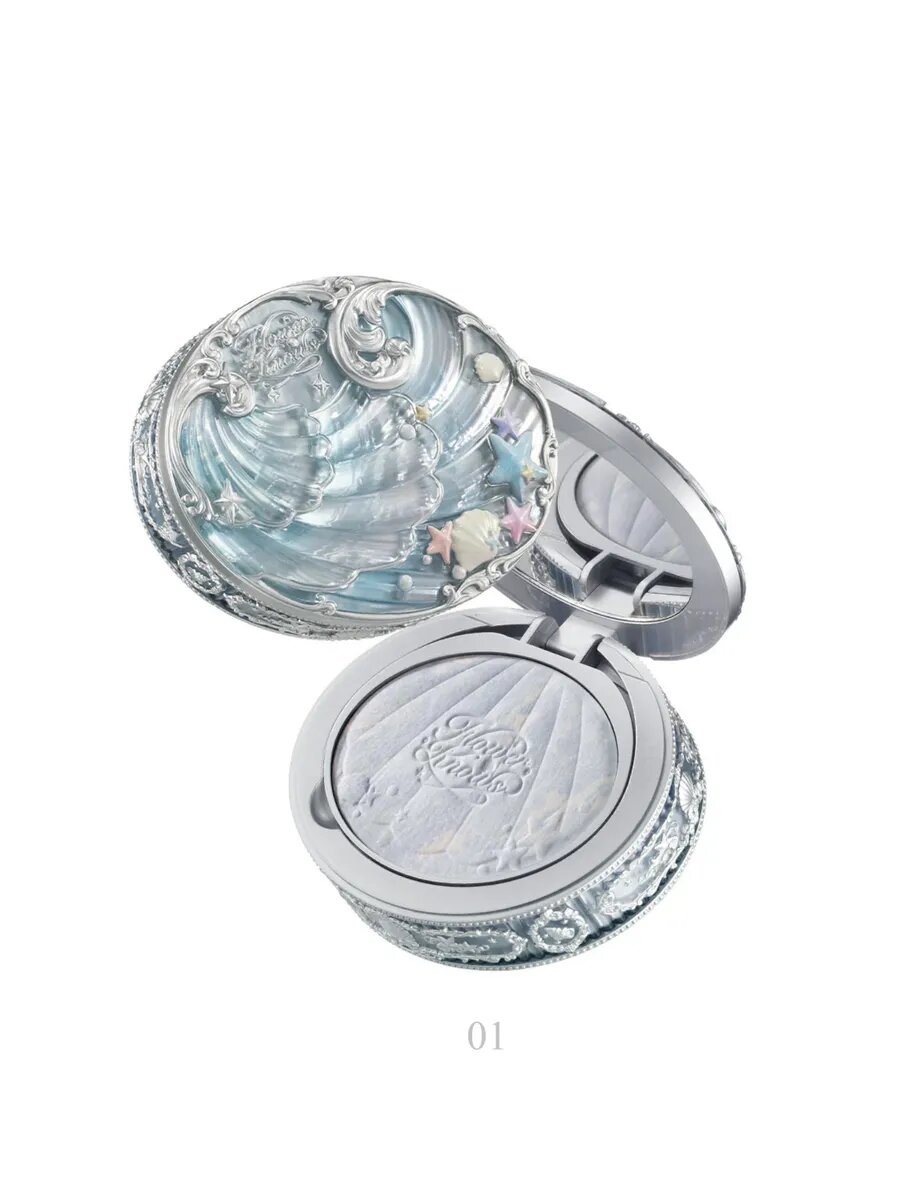 Пудра для лица Shell's Jewel 01 Cloudy Blue