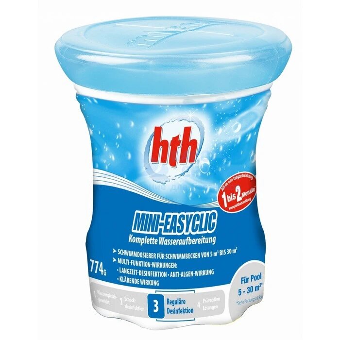 Комплексный препарат полная обработка HTH 5-30 м3, 0,75 кг, цена - за 1 шт