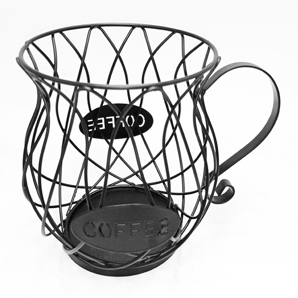 Корзина для хранения капсул для кофе Iron Art Cafe Fruit Coffee Pod Holder (Black)