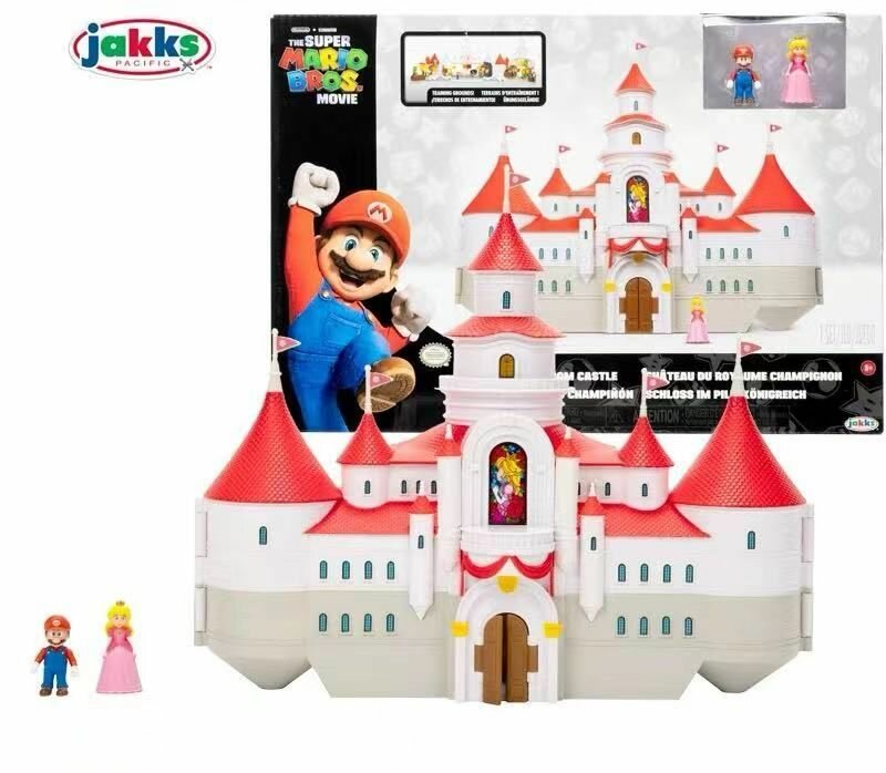 Набор игровой Nintendo Super Mario Movie Mushroom Kingdom Castle Playset