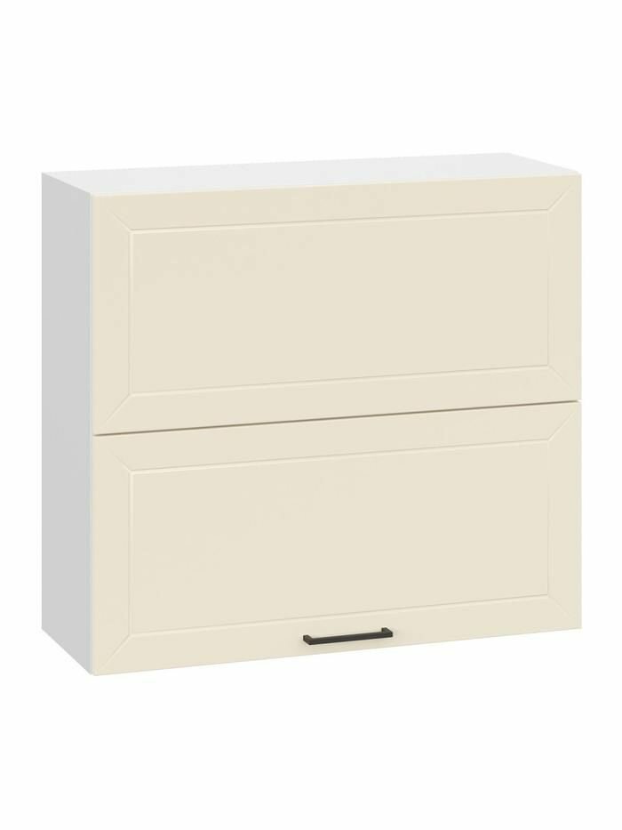 Кухонный модуль навесной, барный шкаф Сектор, 80х29.6х72 см, Белый / Магнолия