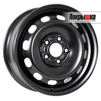 Диски штампованные ТЗСК Ford Focus 6.0х15/5х108 D63.3 ET52.5, Черный